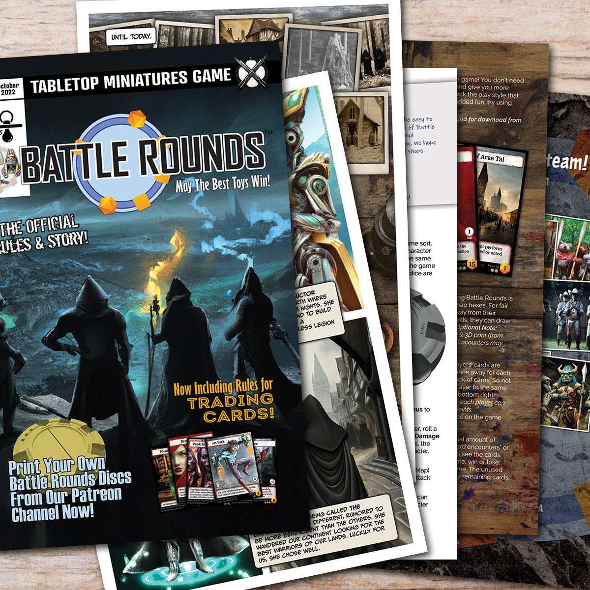 Gameplay – Battle Rounds (TM) | A Tabletop Game Where The Miniatures Matter